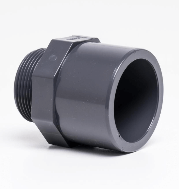 Adapter lim - Udvendig gevind - Flere størrelser