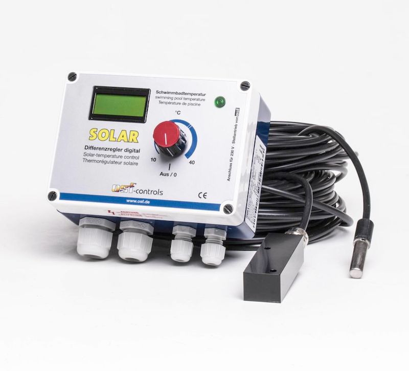 Solar 11 Solfanger styring til swimmingpool - Køb her